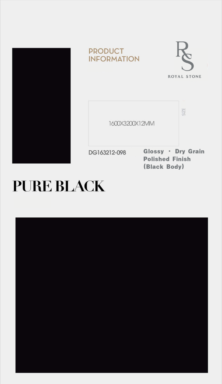 PURE BLACK | Royal Stone