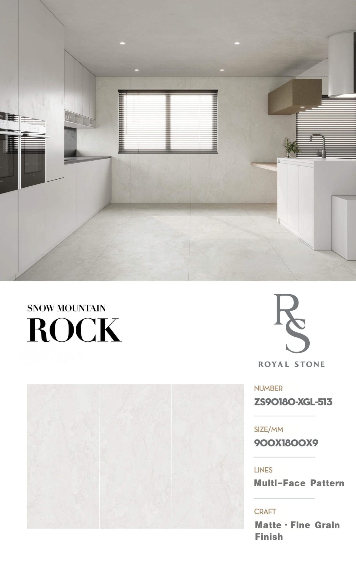 SNOW MOUNTAIN ROCK | Royal Stone